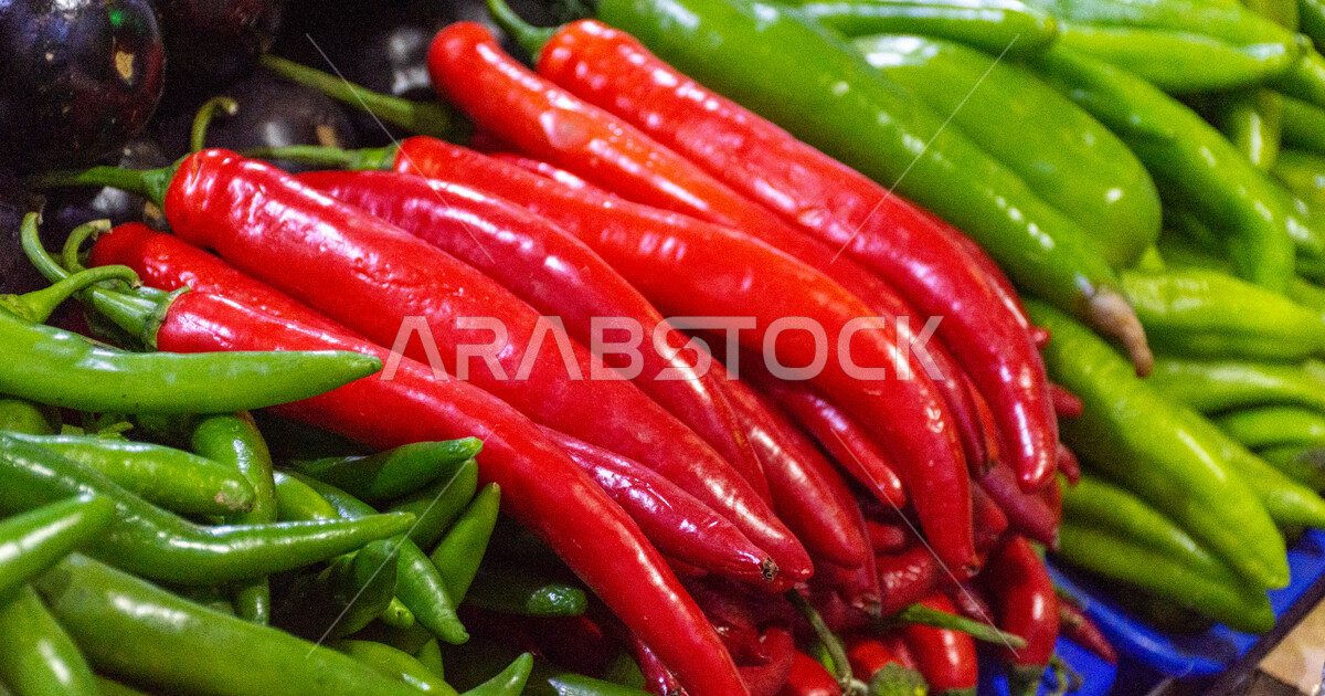 Vegetable and fruit market in Deira area of Dubai, UAE, national ...