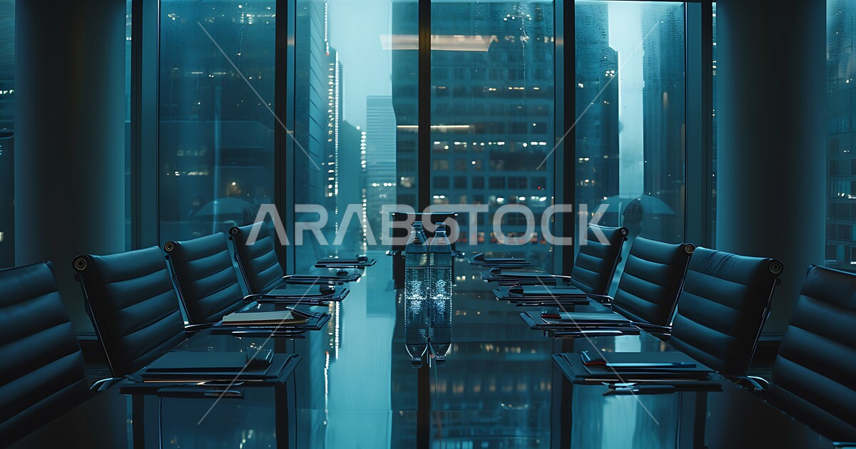 Windows and glass facades, modern contemporary design for offices in ...