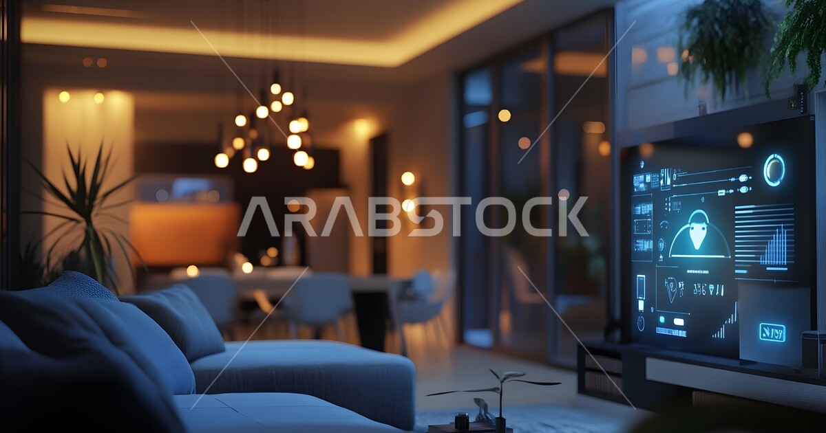 Modern designs for smart homes, digital transformation in architectural ...