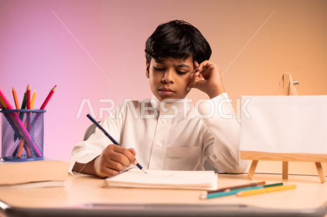 Gestures of integration and concentration in solving and writing ...