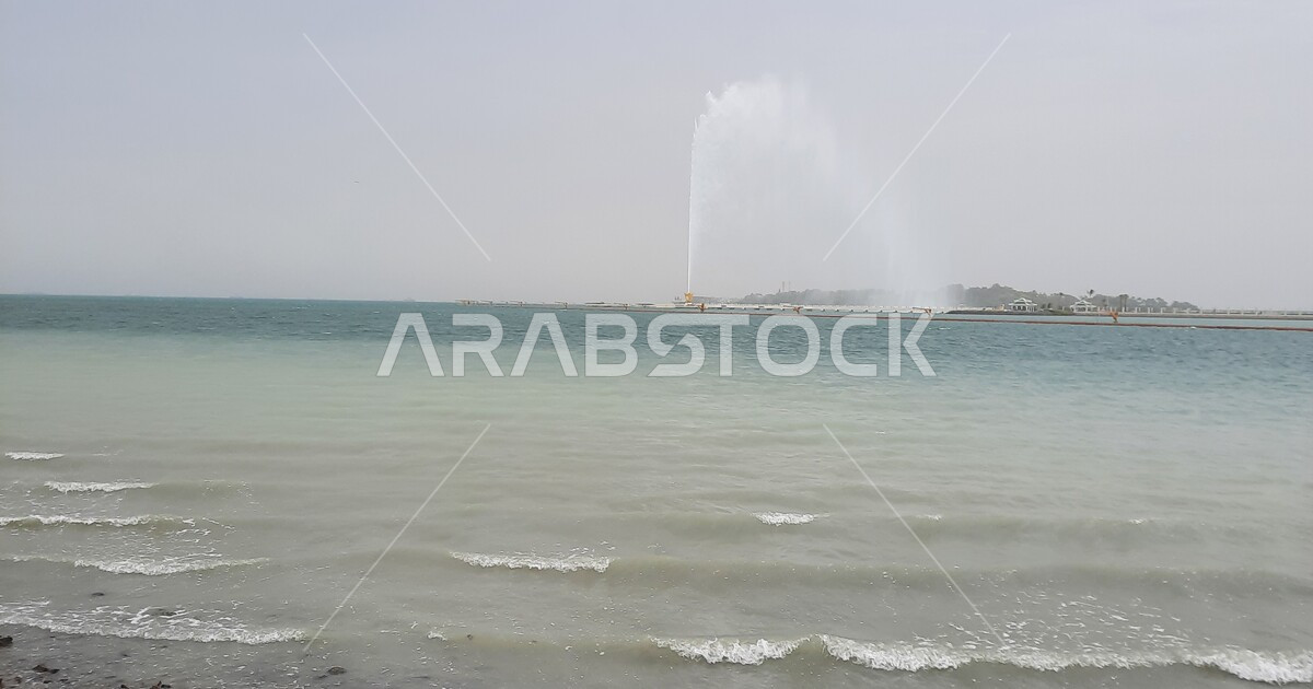 Jeddah Waterfront, recreational tourist places, Red Sea beach in the ...
