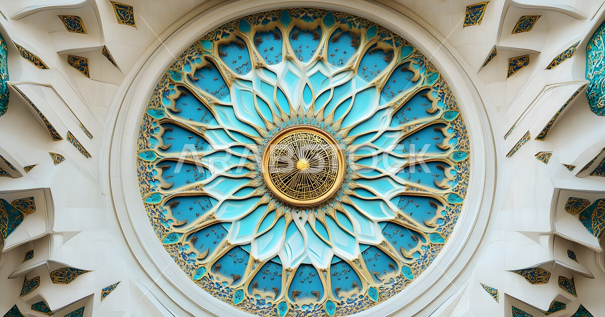 Distinctive designs and interior decorations of mosques in the Islamic ...