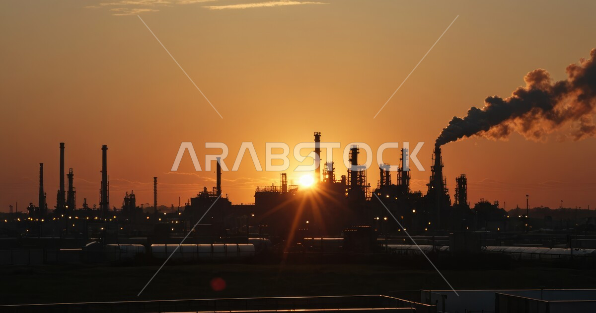 Saudi national economy renaissance, lighting towers and metal ...