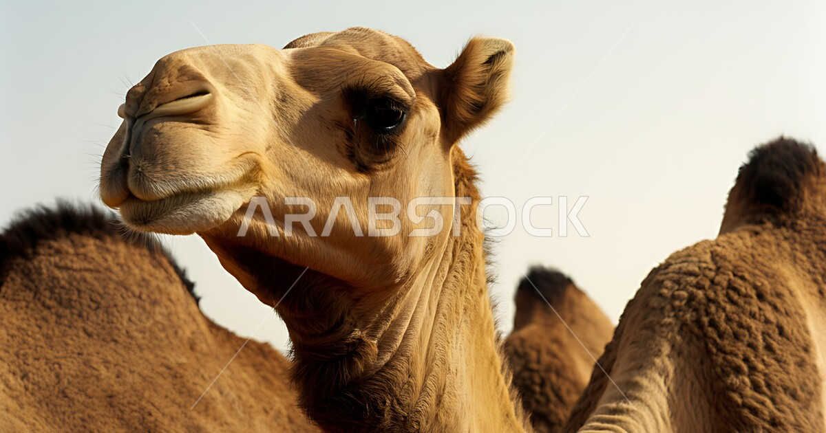 Wildlife nature reserves for camel and camel care in desert areas, the ...