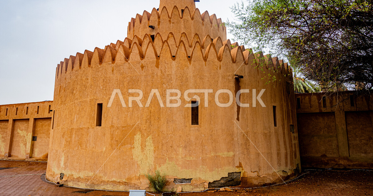 Old historical tourist attractions, Al Ain Museum in the Emirate of Abu ...