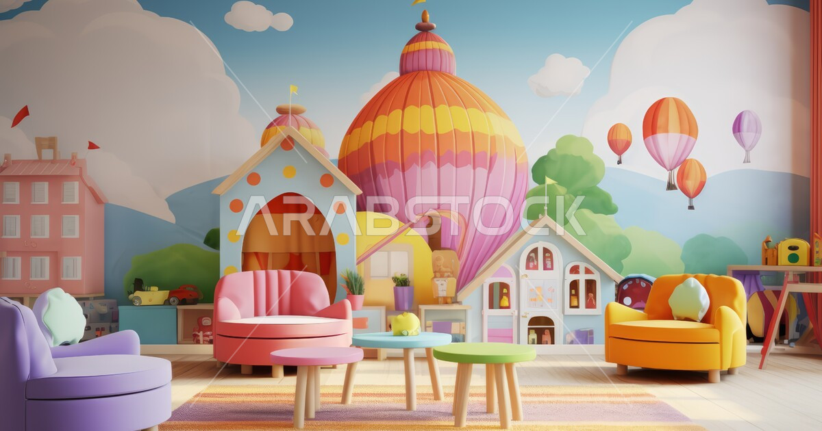 Cultural places, halls and wooden classrooms in the Kingdom of Saudi ...