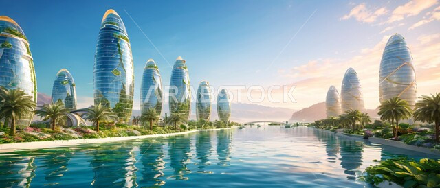 Saudi Vision 2030, architectural engineering art of towers and ...