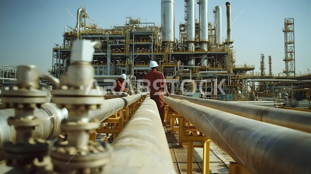 Steel pipelines and cables, working in the field of petrochemical ...