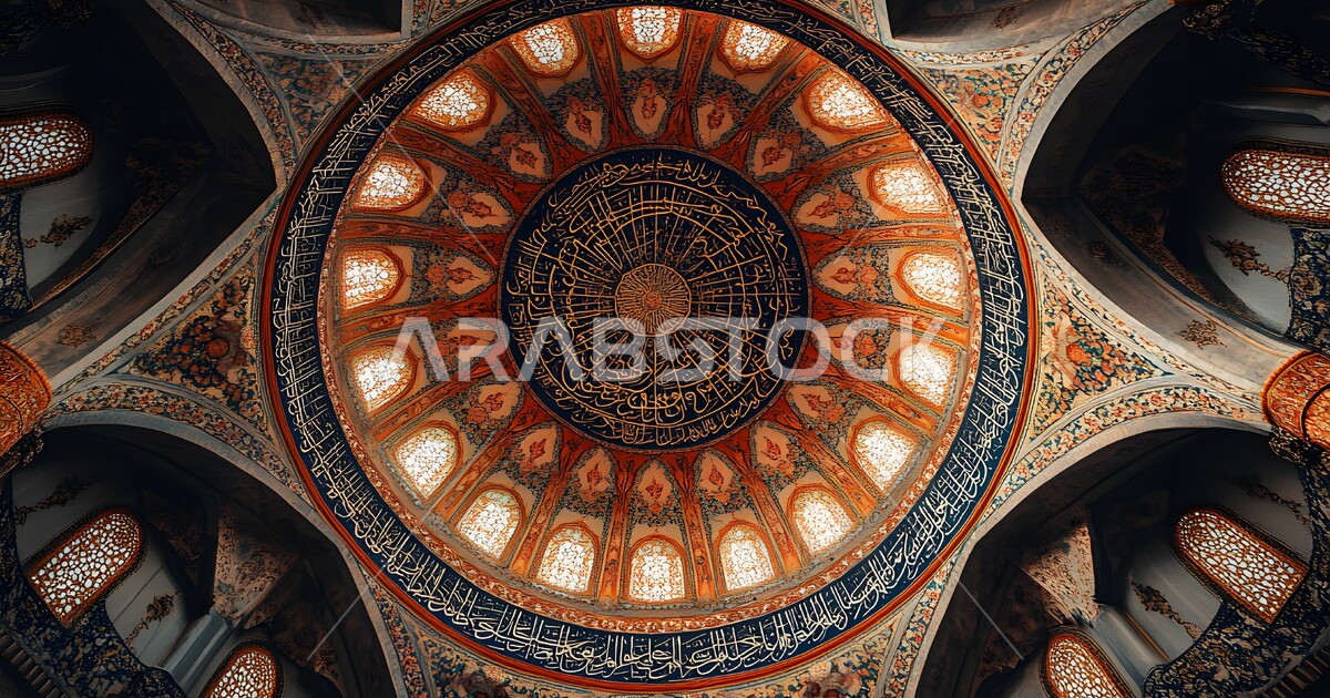 Designs and decorations of mosques in Saudi Arabia, distinctive Islamic ...