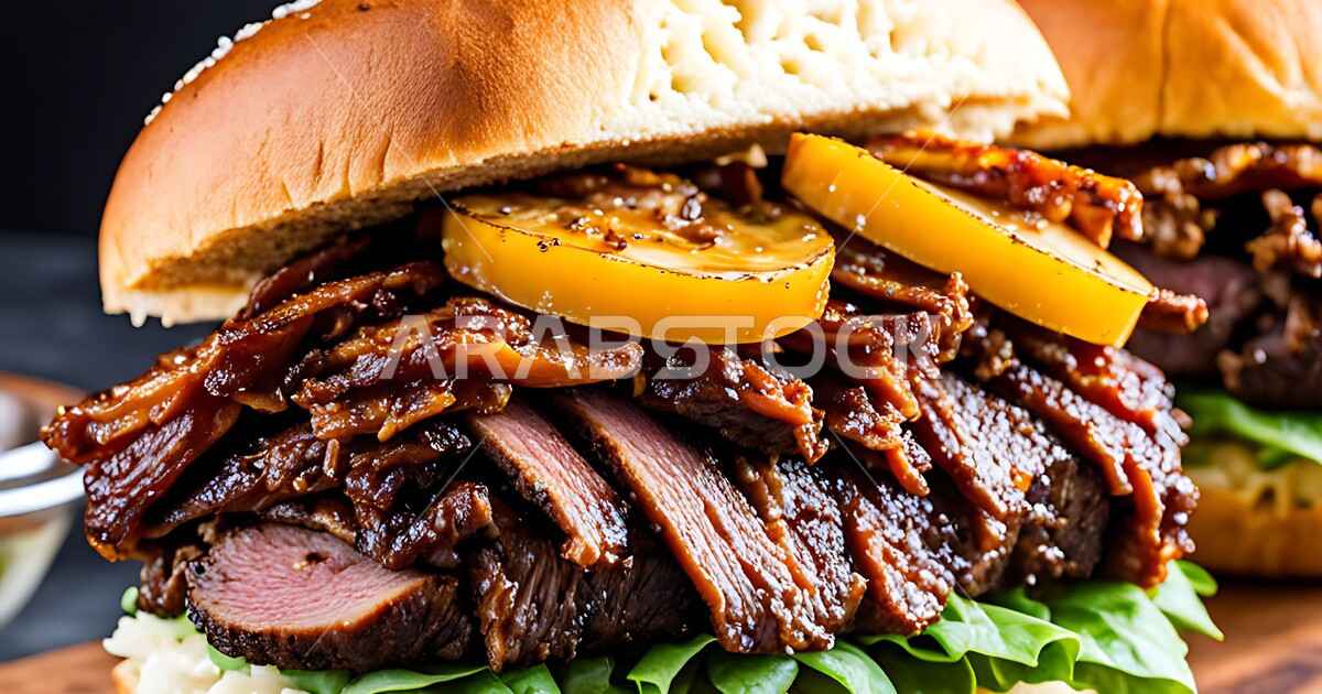 Delicious Chicken Hamburger Meal, Unhealthy Food Recipes, Fried Chicken Burger Sandwich with ...