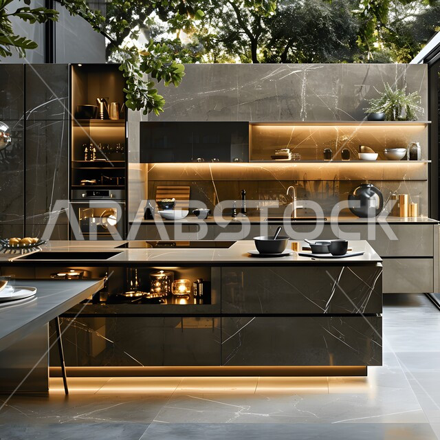 Modern decorations for luxury kitchens in the Kingdom of Saudi Arabia ...