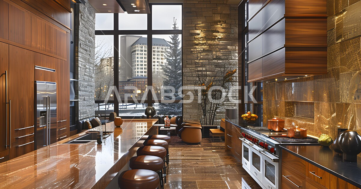 Interior designs and decorations for luxury Arabic kitchens in the ...