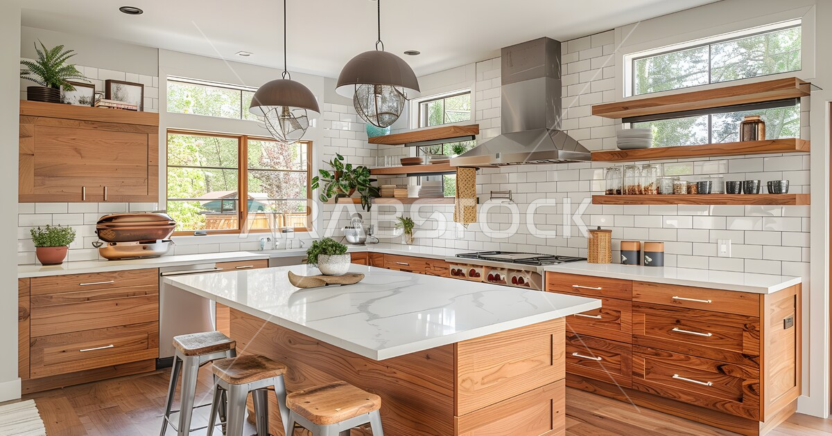 Interior designs and decorations for luxury Arabic kitchens in the ...