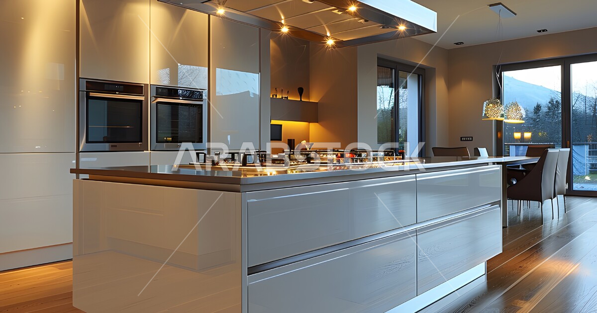 Interior designs and decorations for luxury Arabic kitchens in the ...