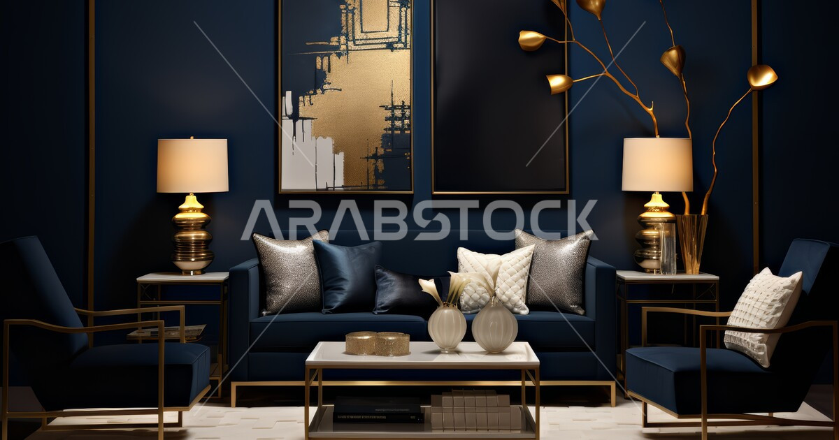 الديكور الداخلي المعاصر ومواكبة الموضة في المفروشات، اكسسوارات أنيقة ...