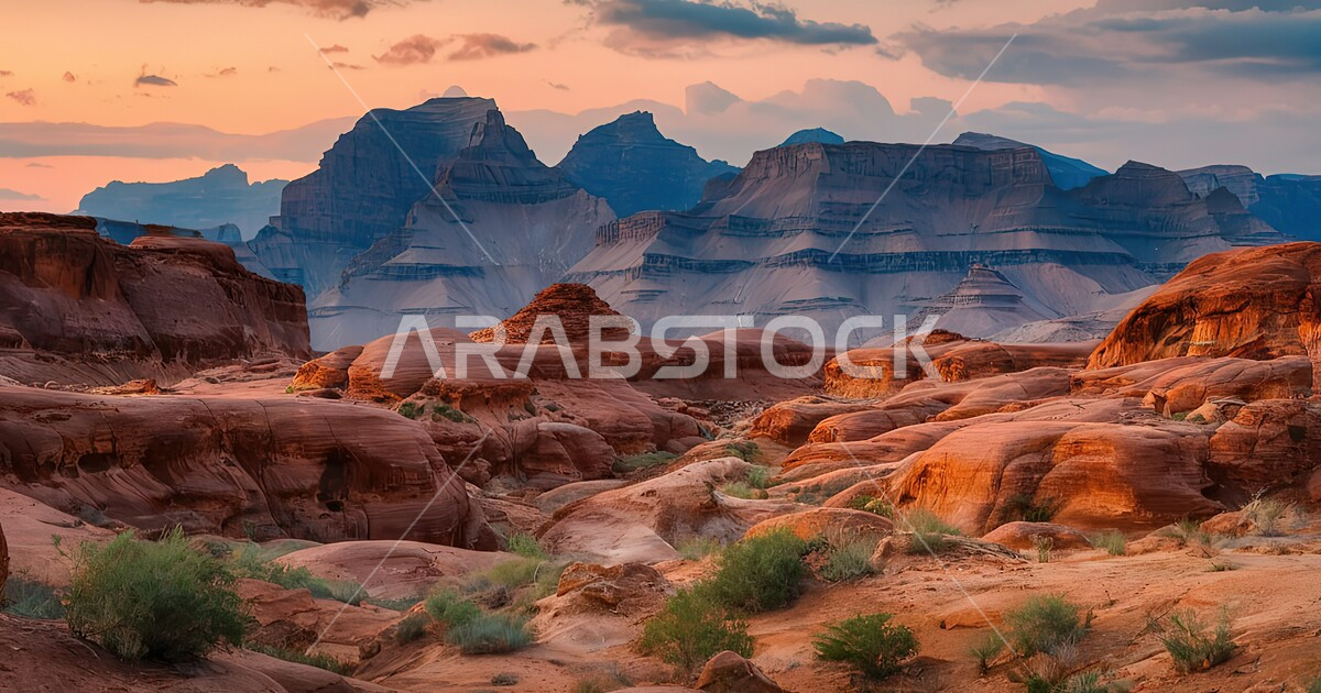 Natural tourist places in the Kingdom of Saudi Arabia, mountainous ...