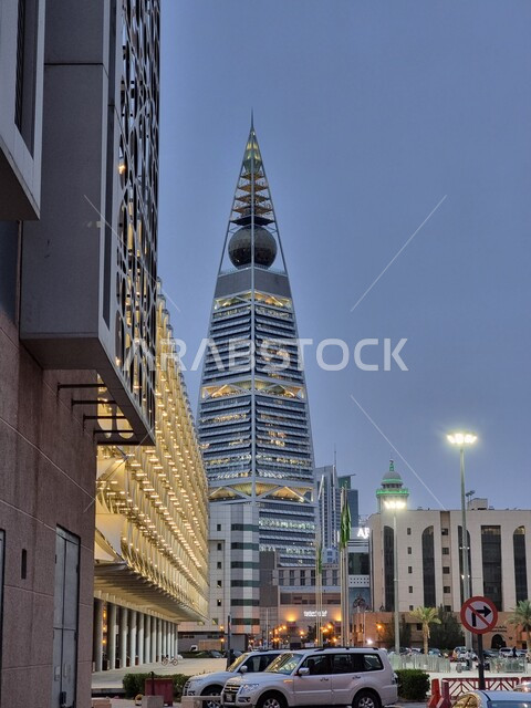 Al Faisaliah Tower in Riyadh, modern architectural style of towers and ...