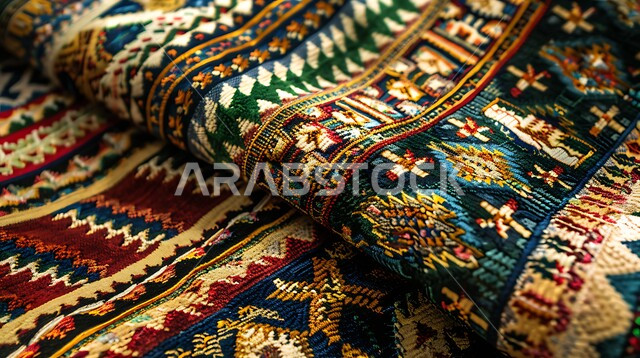 Carpet weaving, spinning and manufacturing in Saudi factories and ...