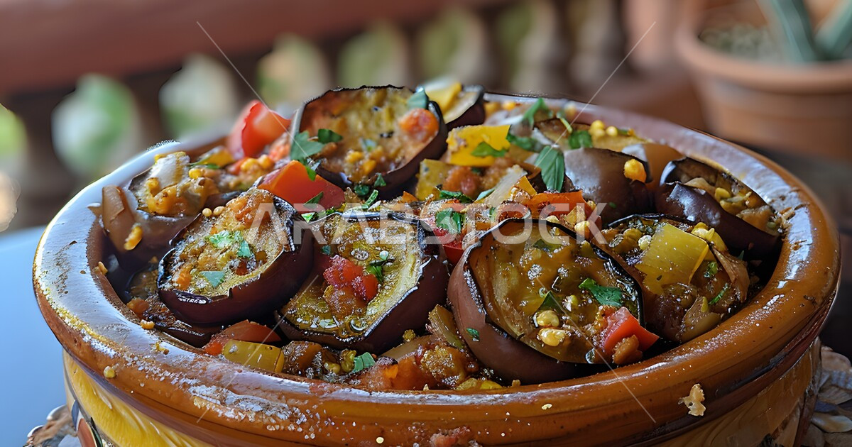 The concept of feasts and invitations, dishes of traditional popular ...