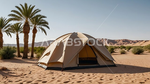Tourist areas in the deserts of the Kingdom of Saudi Arabia, places of adventure and wild camps ...