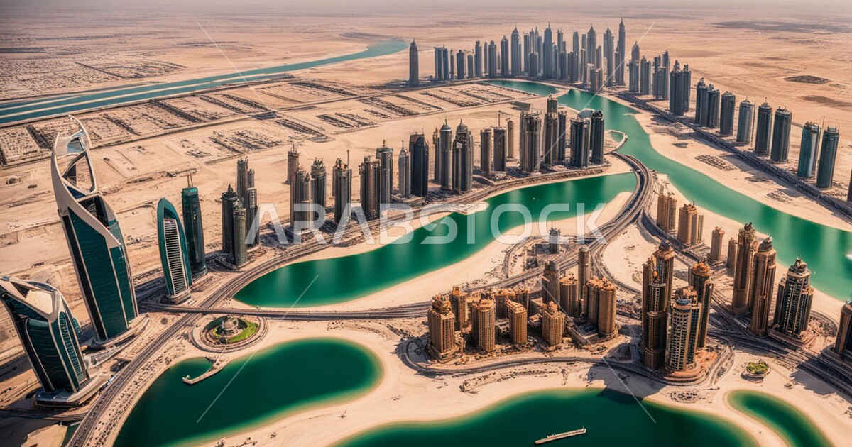Marina waterfront, building a sophisticated urban future in Dubai ...