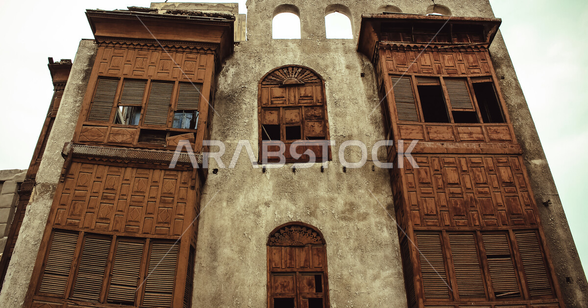 A historical country in the city of Jeddah, Saudi Arabia, the ...