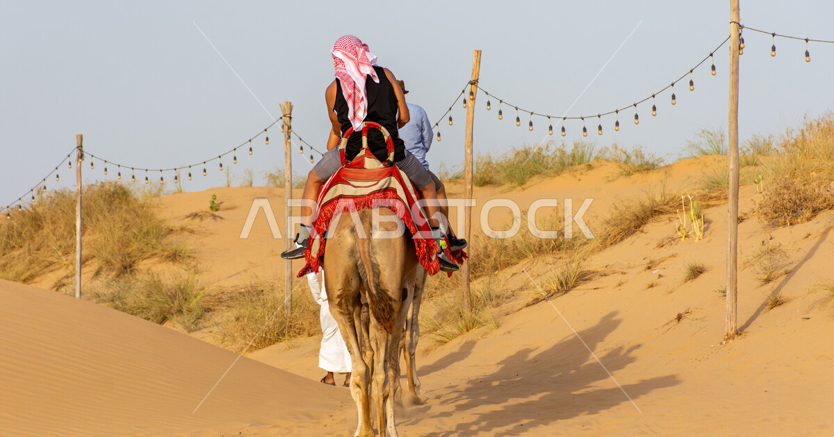 Attracting and attracting tourists from all over the world, sand dunes ...
