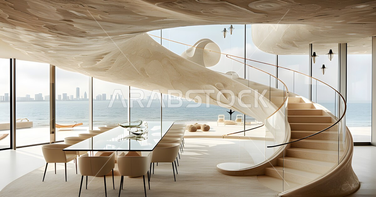 الفنون الهندسية في تصميم طاولة الطعام، غرفة سفرة بتصاميم كلاسيكية راقية ...