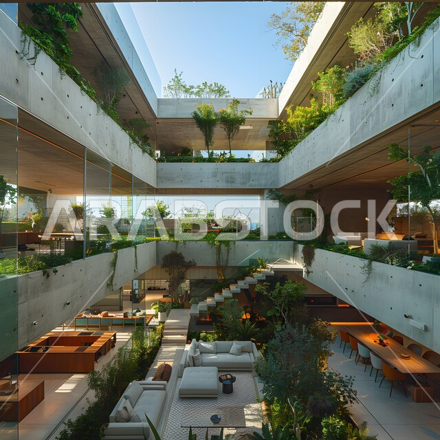 Modern and advanced designs, interior decoration of luxury hotels in ...