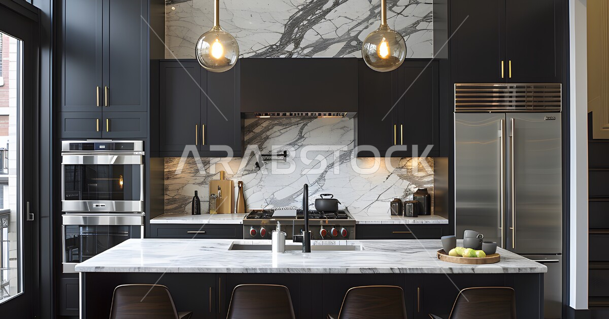 Modern design of luxury kitchens in the Kingdom of Saudi Arabia ...