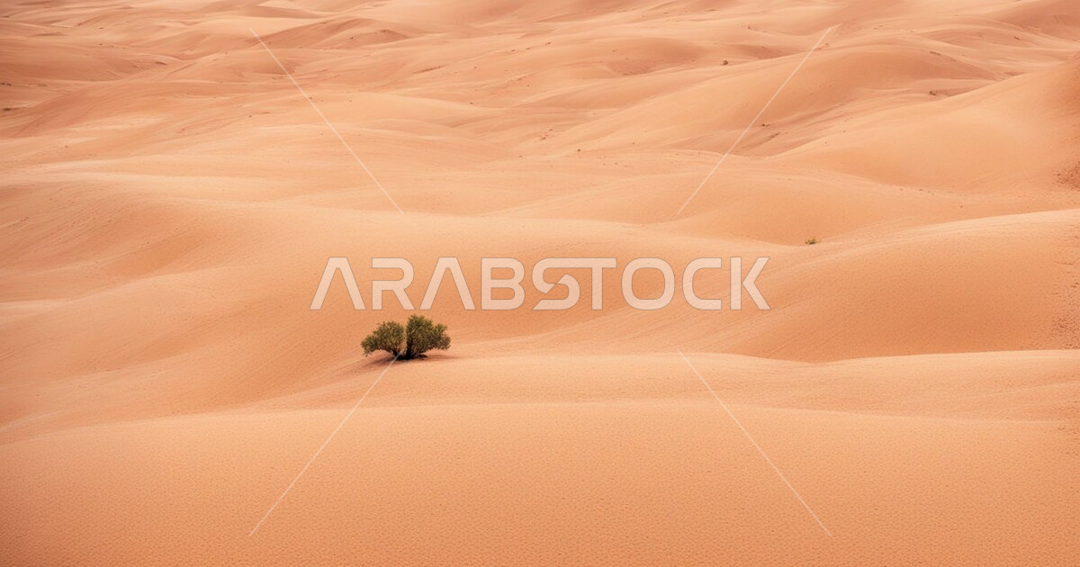 Sand formations and formations in the desert of the Kingdom of Saudi ...