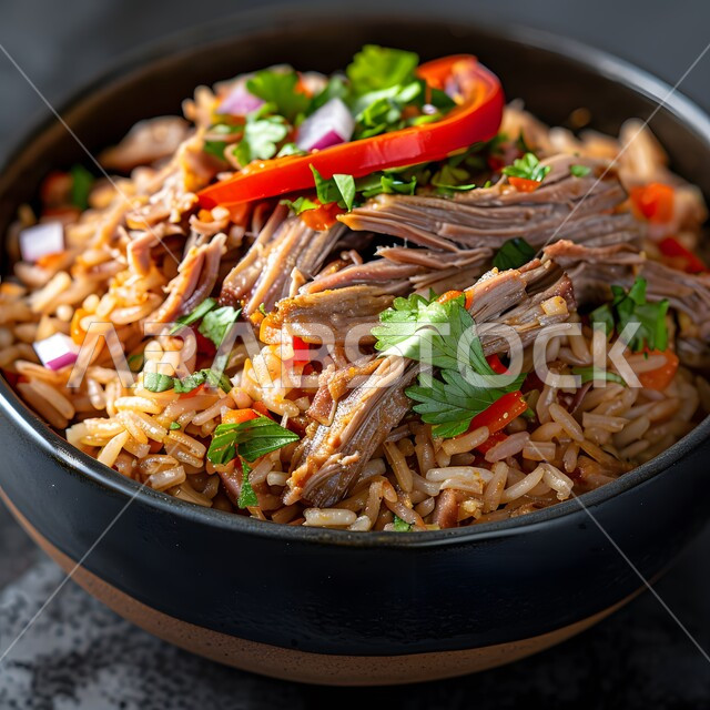 Traditional Arabic food and dishes, the art of serving food in oriental ...