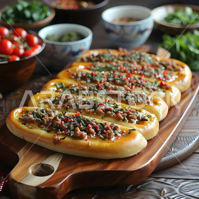 Delicious meat barak recipes, using crispy dough sheets, pieces of hot ...