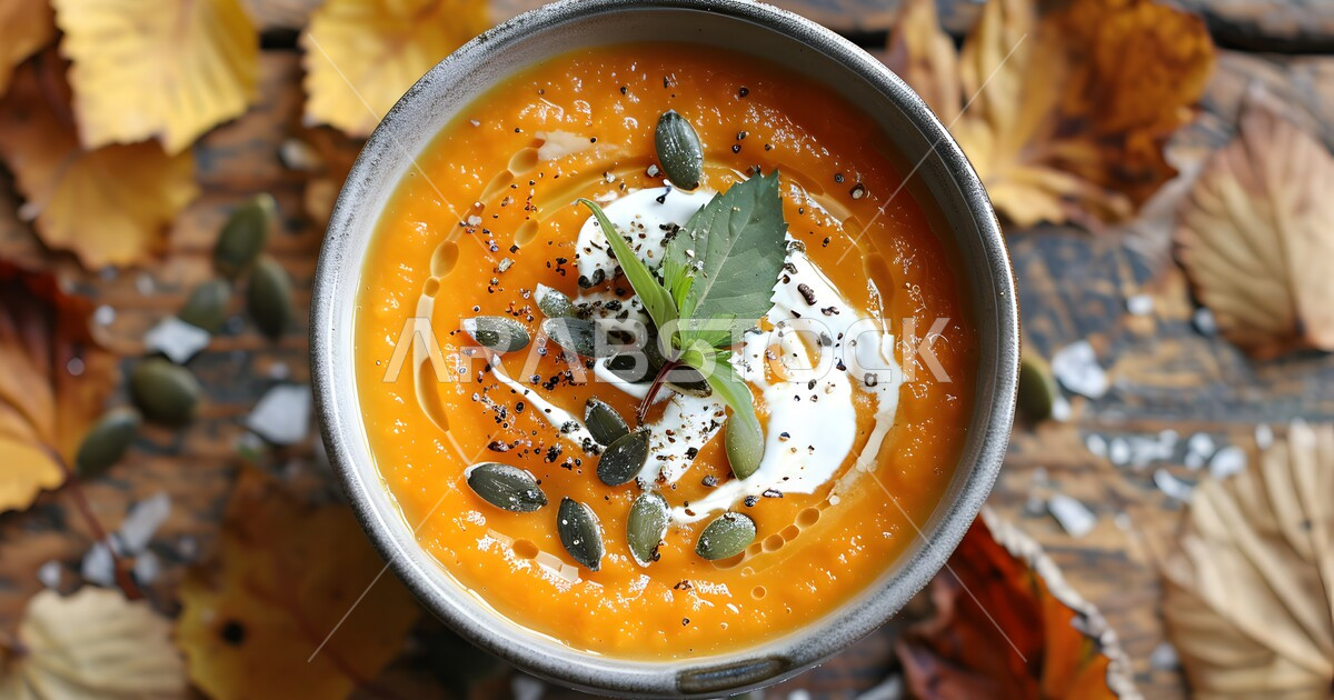 Saudi Gulf oriental kitchens and restaurants, orange Halloween pumpkin ...