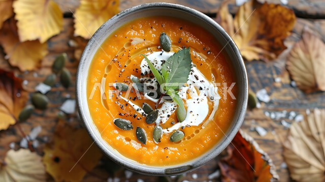 Saudi Gulf oriental kitchens and restaurants, orange Halloween pumpkin ...