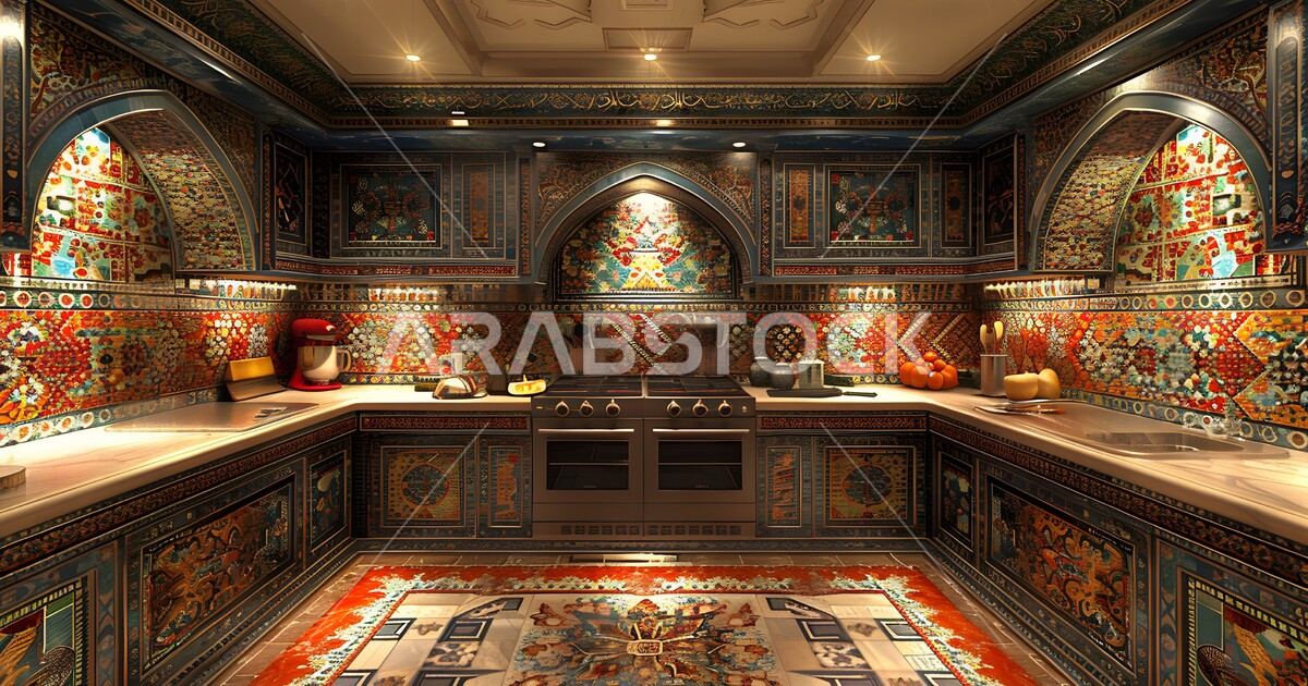 Using the Arab folk art style in home furniture, modern decorations for ...