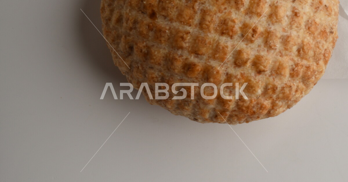 Delicious fragile popular biscuits depicted on butter paper, a picture ...