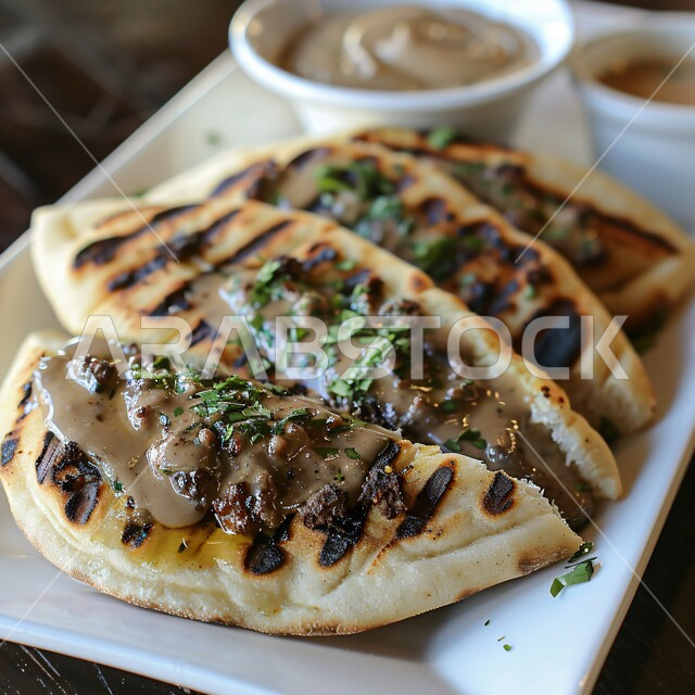 Traditional food recipes, food presentation arts, Saudi Arabia ...