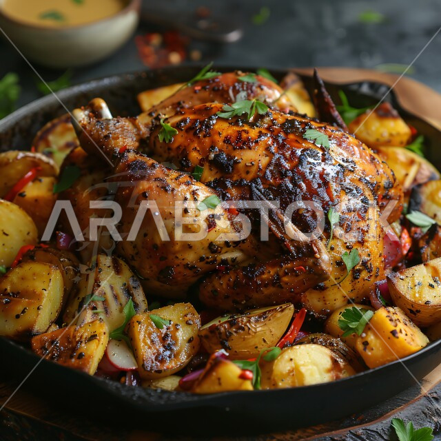 Traditional food recipes, food presentation arts, Saudi Arabia ...