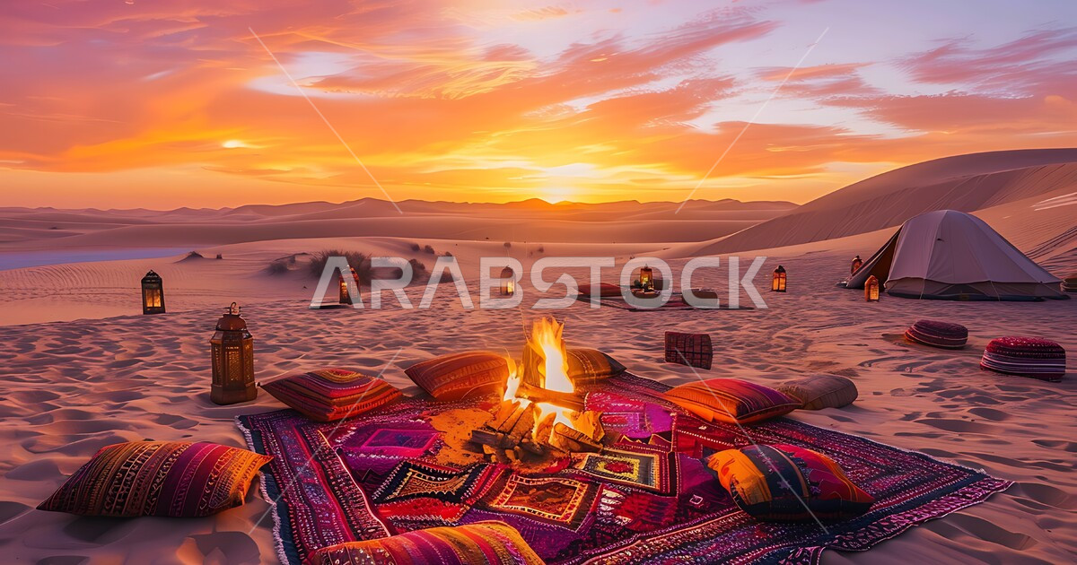 Tourist camps in the deserts of the Kingdom of Saudi Arabia ...