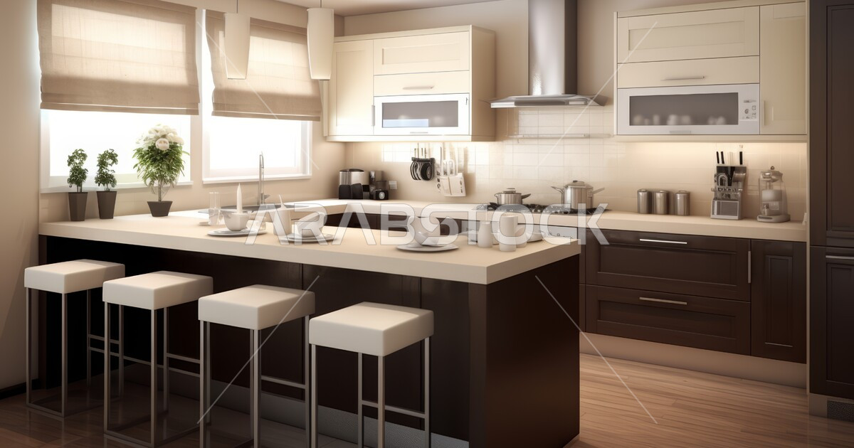 Using elegant artistic style in home furniture, modern decorations for ...