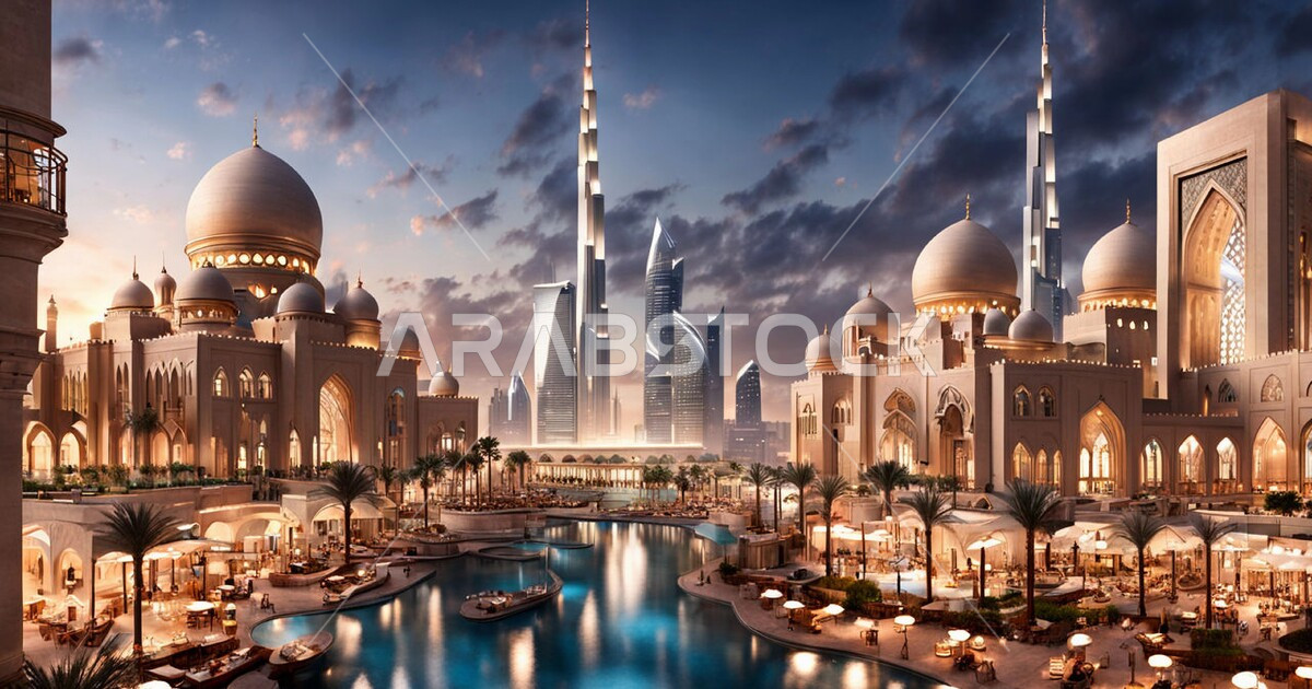 Modern architectural designs and arts of towers and skyscrapers in the ...