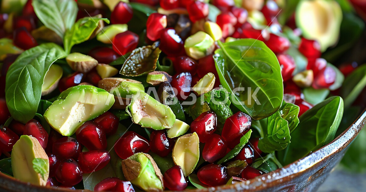 Vitamin rich foods, cold Arabic appetizers and oriental dishes, healthy ...