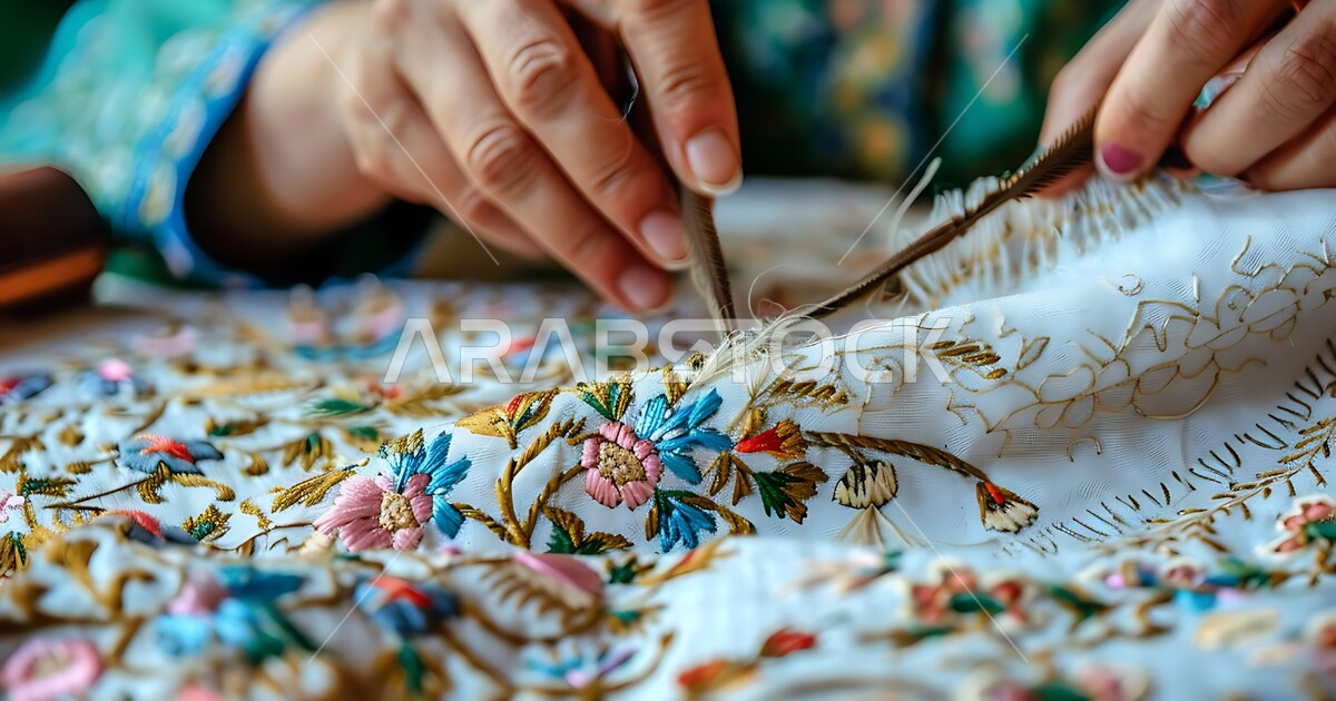 Handicrafts and industries, traditional folk works, art and skill of ...