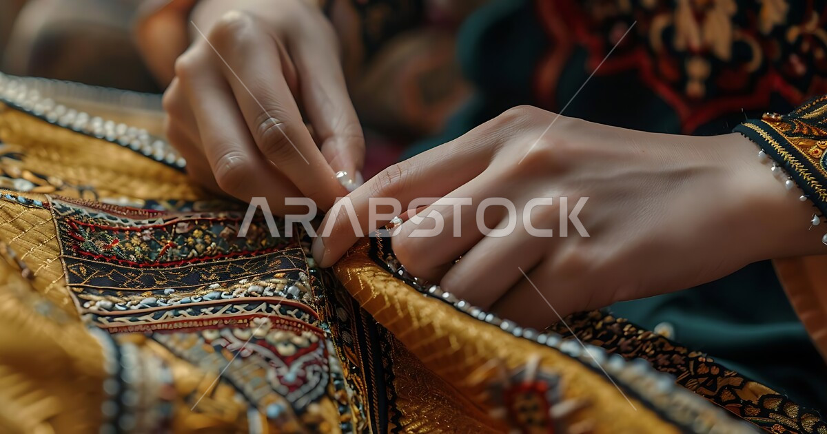 Pride and boasting of the Saudi Gulf crafts and heritage, traditional ...