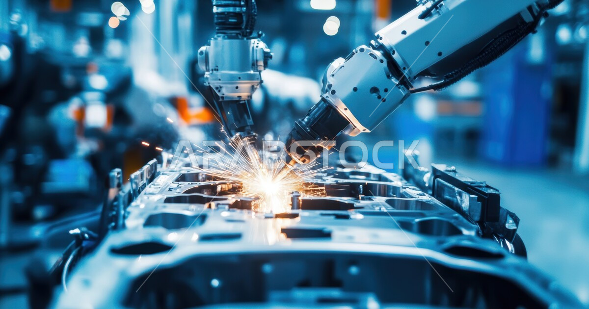 Relying on automated operations of robotic arms in the Kingdom’s factories and plants, Saudi ...