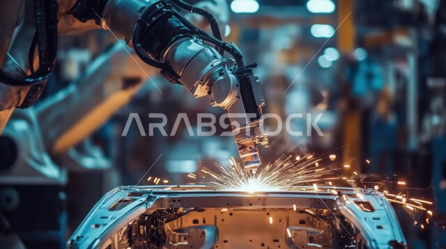 Relying on automated operations of robotic arms in the Kingdom’s factories and plants, Saudi ...