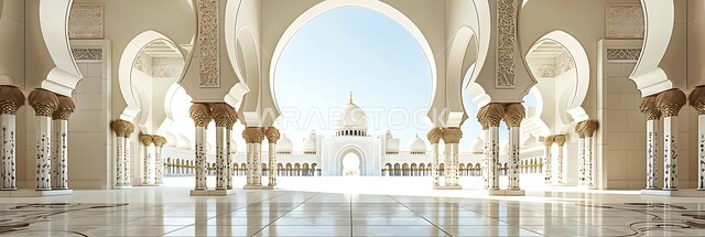 Elegant interior designs and decorations of mosques, decorations and ...