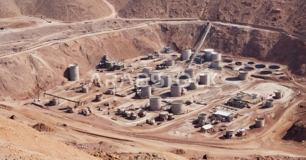 Locations of natural nickel mines, areas for prospecting for ...