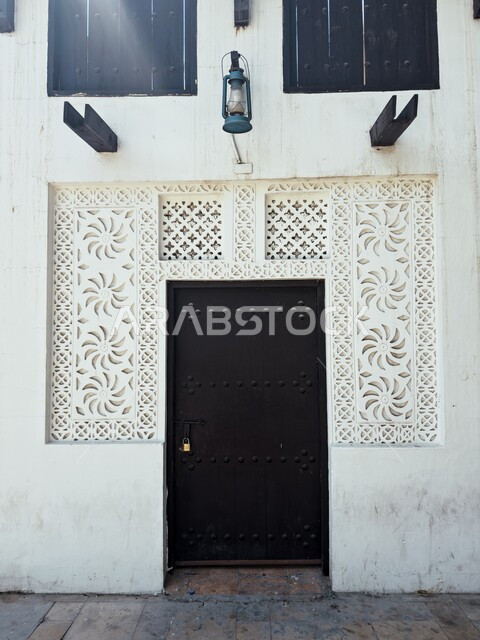 Old heritage house in Al-Ahsa region, popular heritage places in the ...
